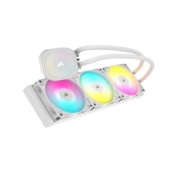 Corsair Vodeni hladnjak za procesor Nautilus 360 RS Liquid, ARGB, Beli