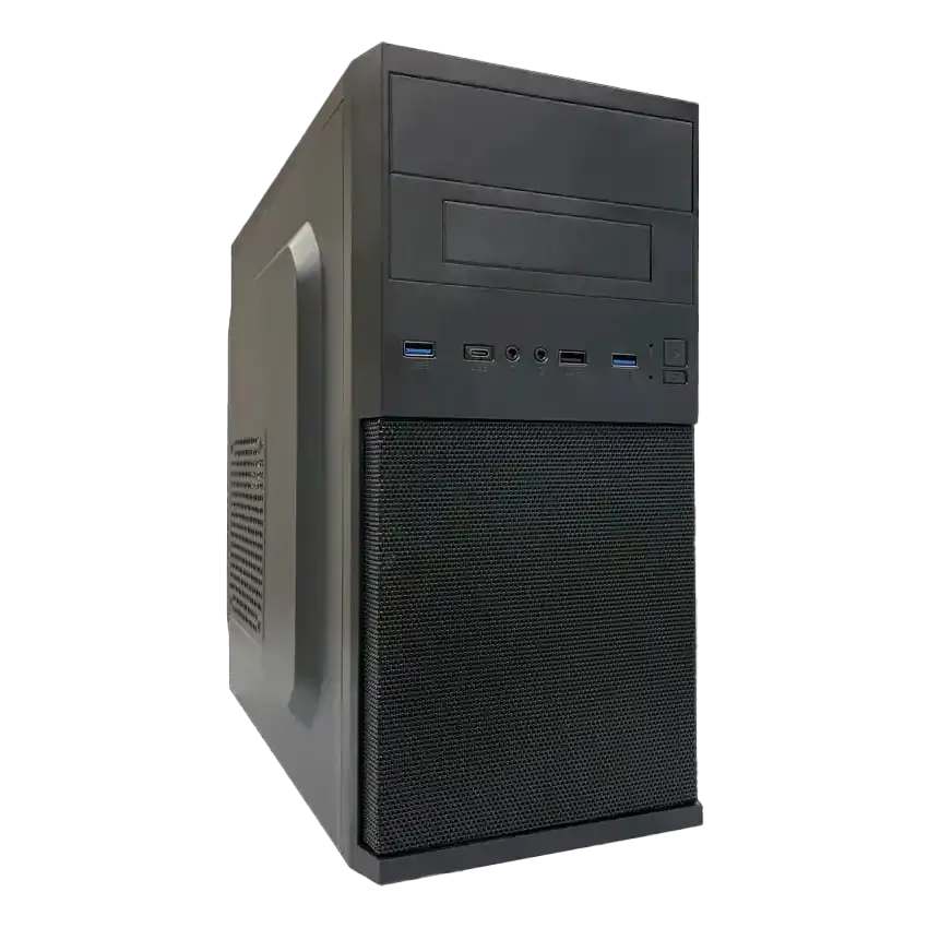 LC Power Kućište LC 2004MB V3, Micro ATX tower, Beznapajanja, Crno