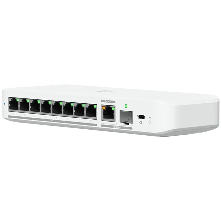 Ubiquiti LAN Switch Ubiquiti SW-FLEX-2.5G-8-POE 8x2.5G/1x10G SFP+/196W