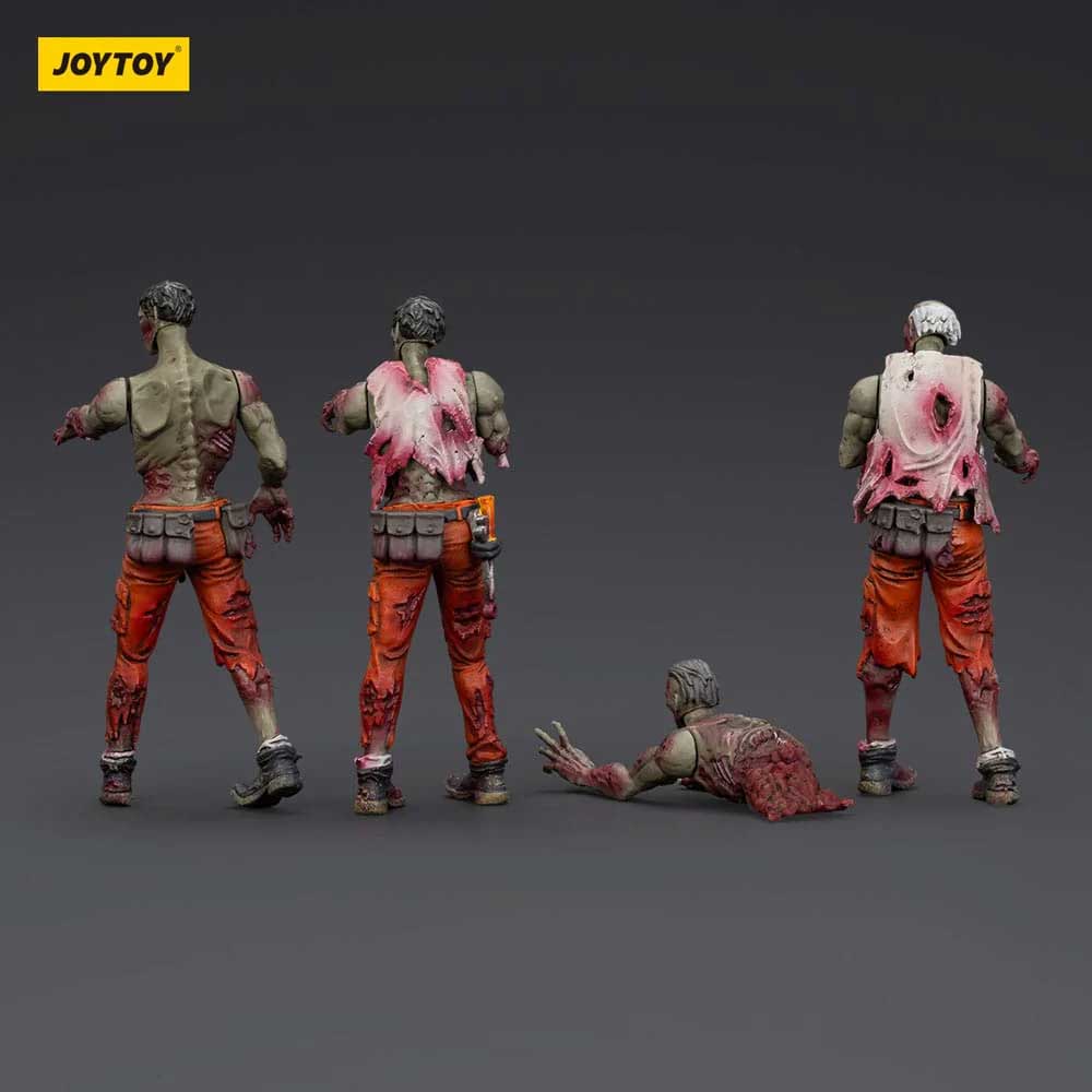 Dark Source Zombie Figure Mechanic Team