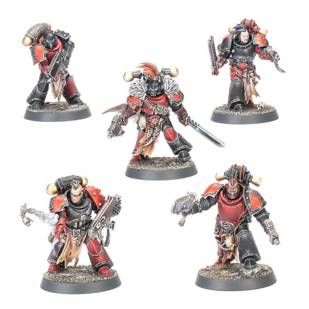 Chaos Space Marines: Red Corsairs Raiders