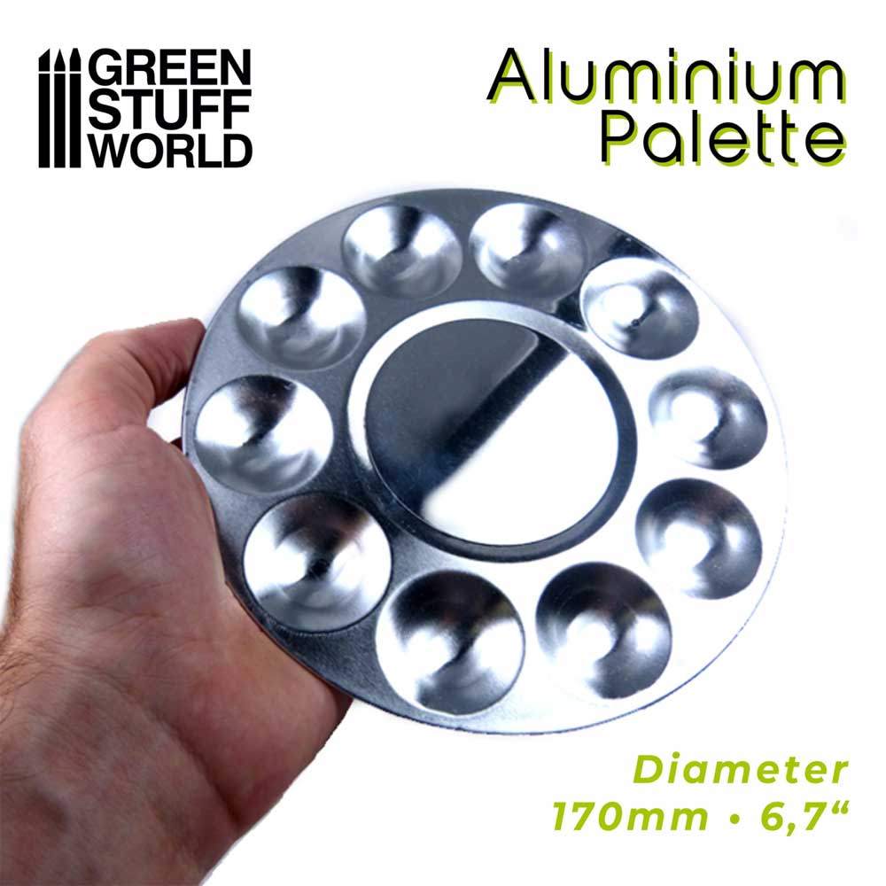 Aluminum palette10 wells
