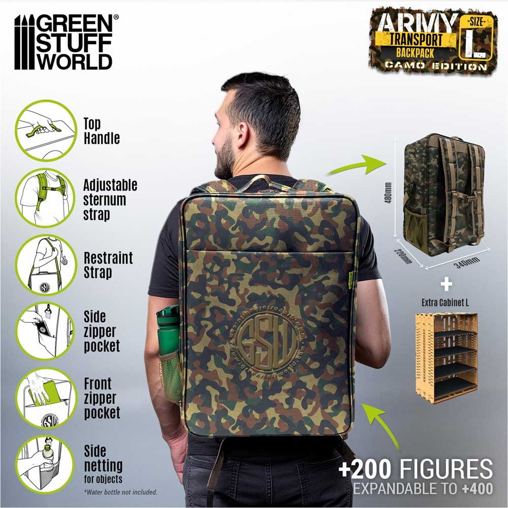 Army Transport Bag Camo - Large NEW L