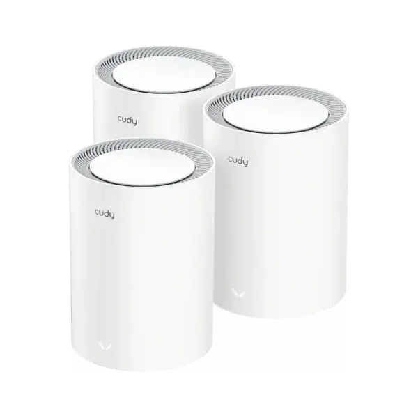 Cudy Whole Home Wi-Fi 6 Mesh System 2.5G Solution M3000 AX 3000 Dual Band, 3 komada