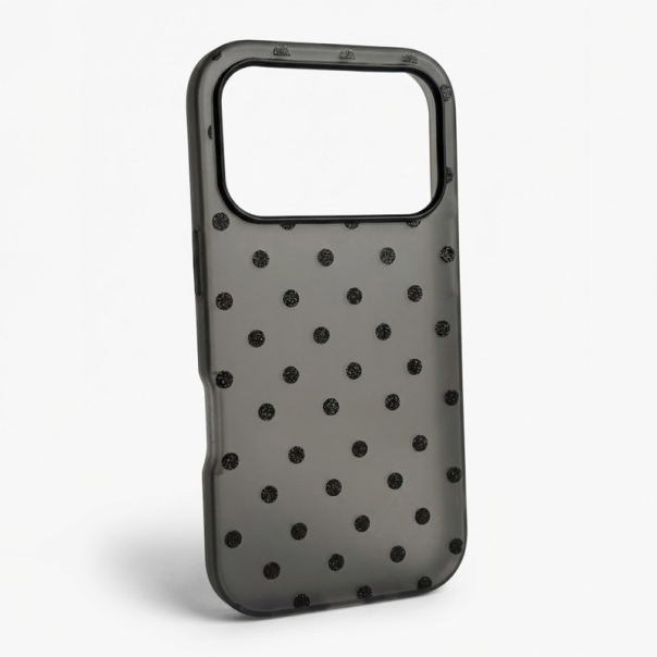 Maska za iPhone 17 Pro Candy Dots crna