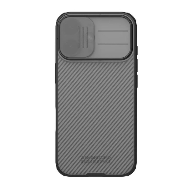 Maska za iPhone 17 Nillkin CamShield Pro transparent crna