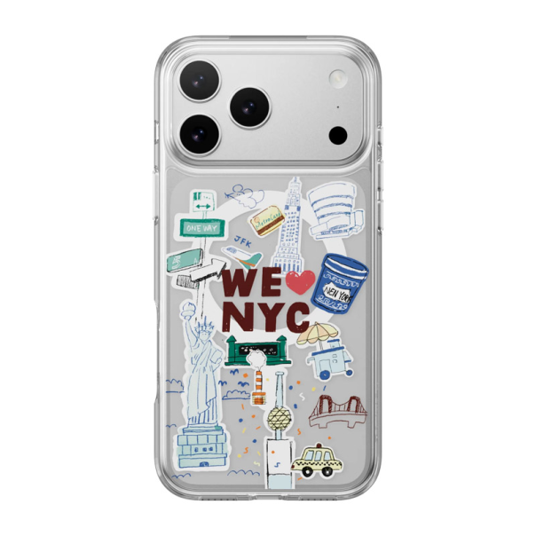 Maska za iPhone 17 Pro Mag Case SwitchEasy Pattern New York
