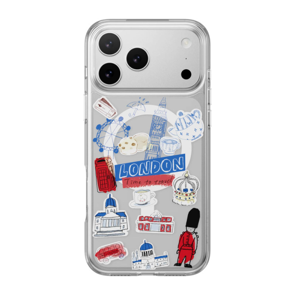Maska za iPhone 17 Pro Max Mag Case SwitchEasy Pattern London