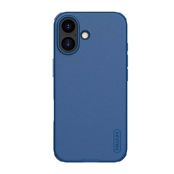 Maska za iPhone iPhone 17 (bez otvora za logo) Nillkin Super Frosted Shield Pro plava