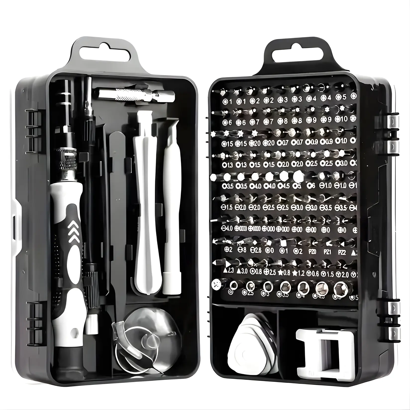 Toolmaxxx Univerzalni Set šrafcigera Max Screw, 155 delova, Sivi