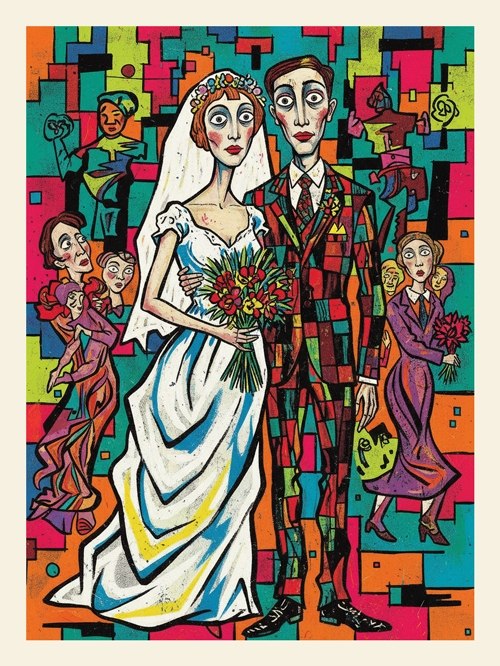 Pop-art Venčanje - (Pop art Wedding)