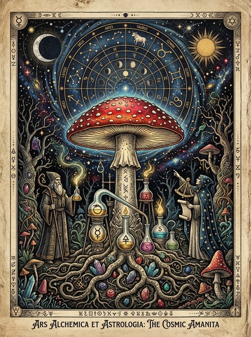 Ars Alchemica et Astrologia: The Cosmic Amanita
