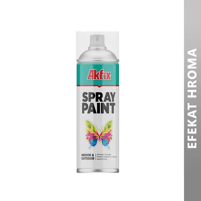 AKFIX boja u spreju hrom 400 ml