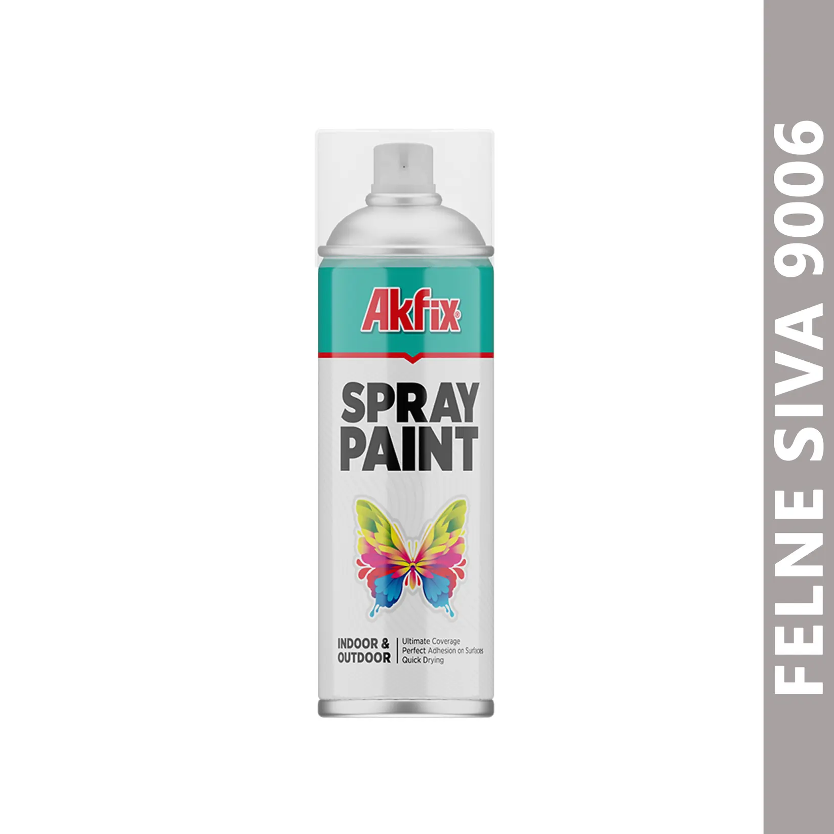AKFIX boja u spreju 9006 siva 400 ml
