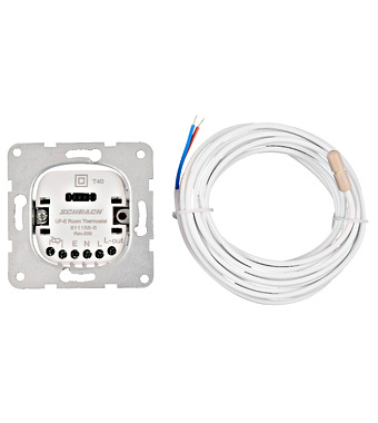 Umetak termostata podnog grejanja sa senzorom UF-E
VISIO S 55 (55x55), Tip priključka terminal block