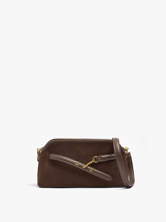 CROSSBODY BAG LEATHER DETAILS WITH BELT