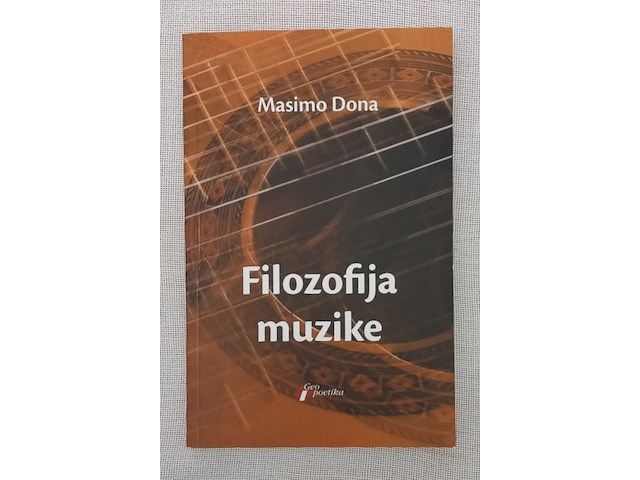 FILOZOFIJA MUZIKE-MASIMO DONA
