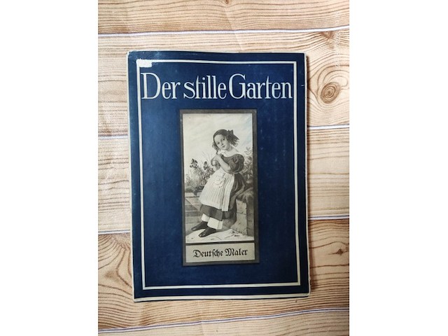 Der stille Garten-Deutsche Maler
