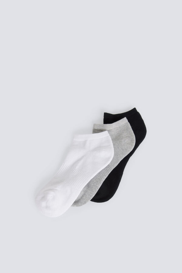 3er-Pack Socken knöchelhoch
