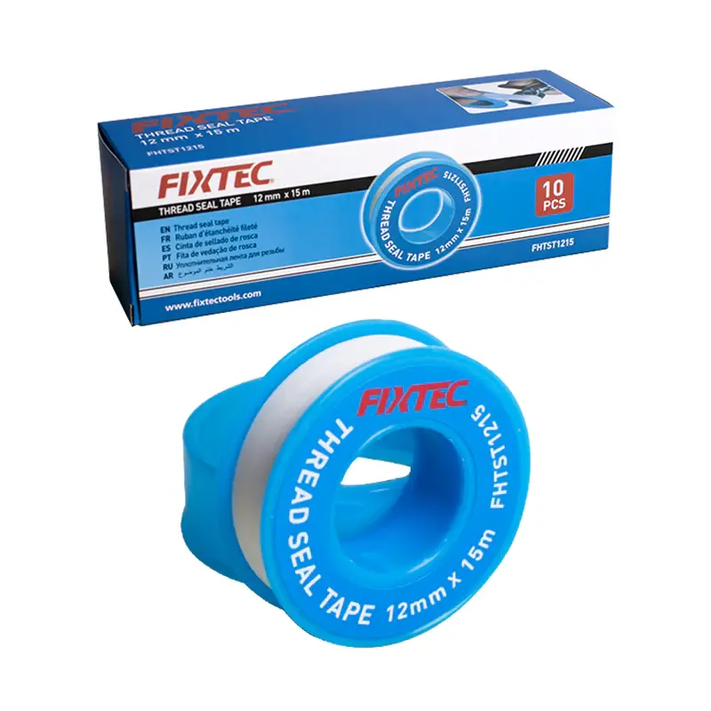 Fixtec PTFE traka za zapušavanje navoja, 15m x 12mm, 10 komada