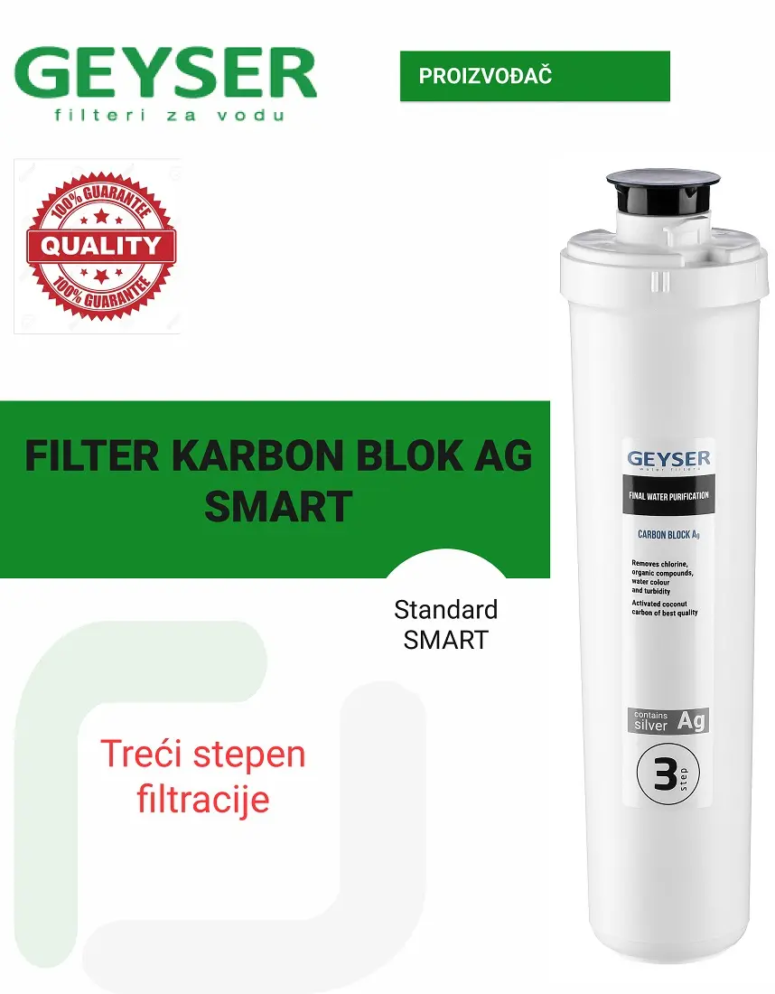 Filter karbon blok AG Smart