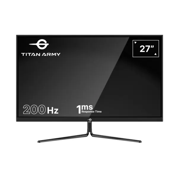 Gaming Monitor 27 Titan Army 27G2R2-B 2560x1440, QHD IPS, 1ms, 200Hz, HDMI, DP, HDR400, AMD FreeSync G-Sync