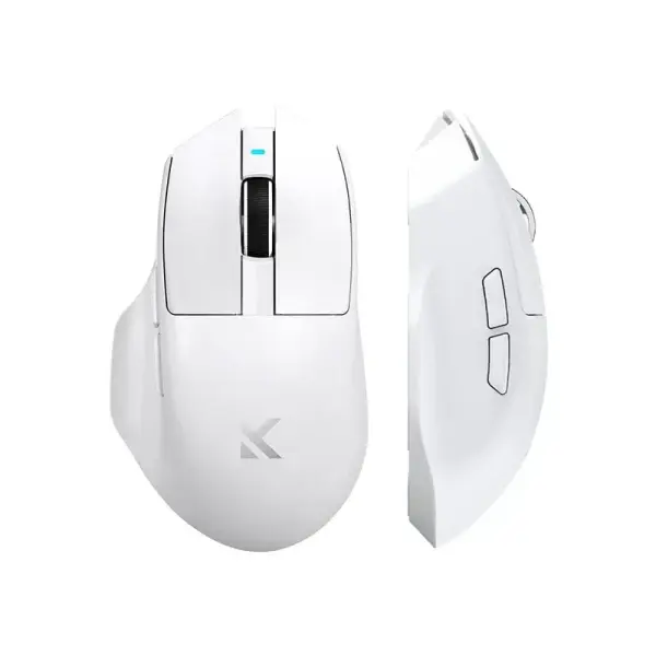 Mchose Bežični gaming miš G7 Lightweight, 26000 DPI, Ergonomski, Beli