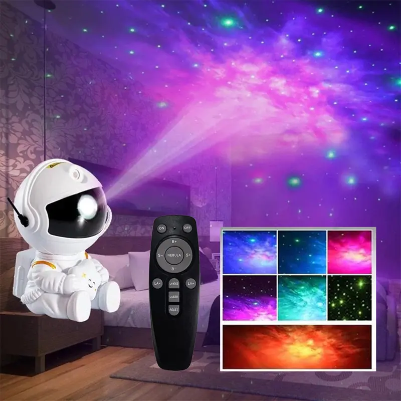 Projektor lampa Astronaut beli