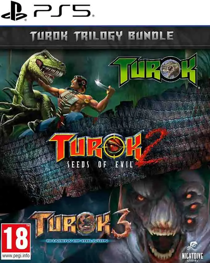 Nightdive Studios Igrica za PS5 Turok Trilogy Bundle