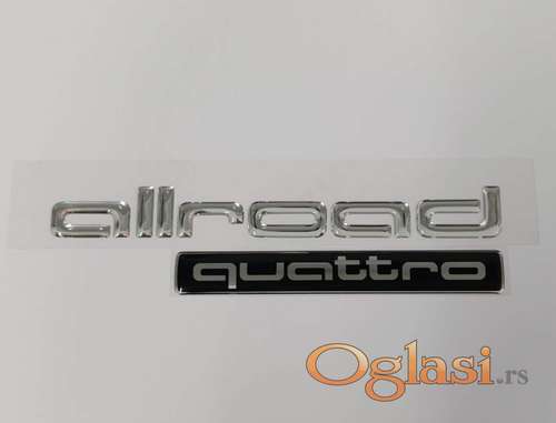 Allroad Audi quattro stiker oznaka