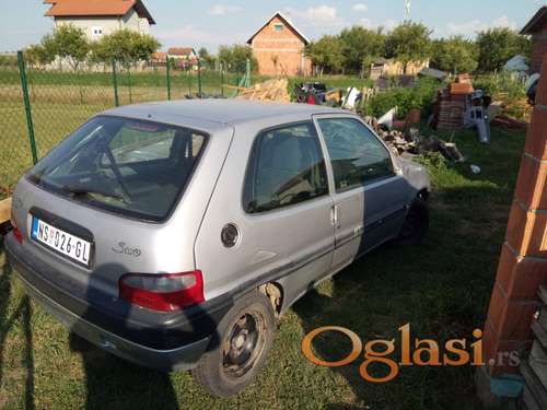 Prodajem delove za Citroen Saxo 1,1 benzin 2000 godište!