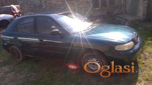 Prodajem delove za Daewoo Nubiru 1,6 benzin 16v 1999 i 2001 godište!