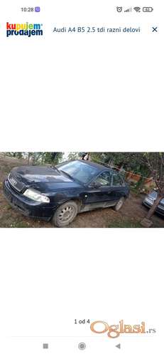 Audi A4 B5 2.5 tdi 2000 godiste razni delovi