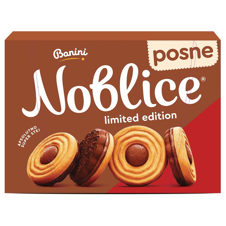 Noblice keks posni 222g jaffa noblice