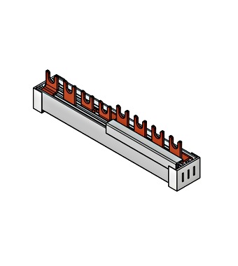 Sabirnica, 1x B-RCCB N+3, 1x MCB N+3, 16 mm², za Amparo, 8m.
60