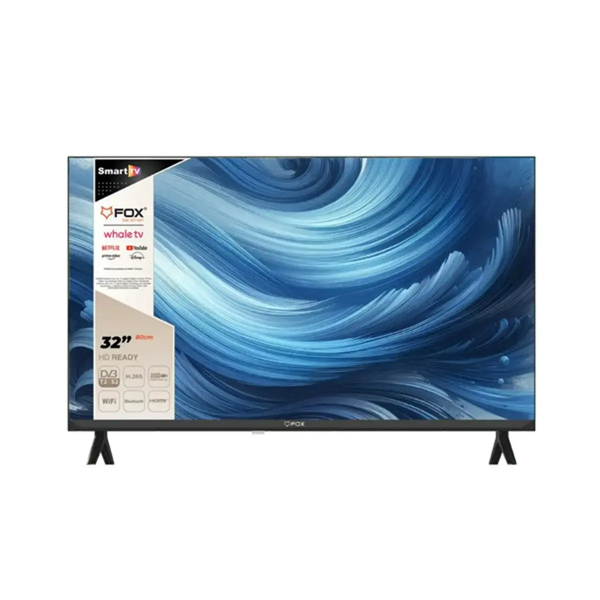 TELEVIZOR FOX 32WHA471E SMART, DLED, HD READY, 32”(81 CM), ATV/DTV-C/T/T2/S/S2