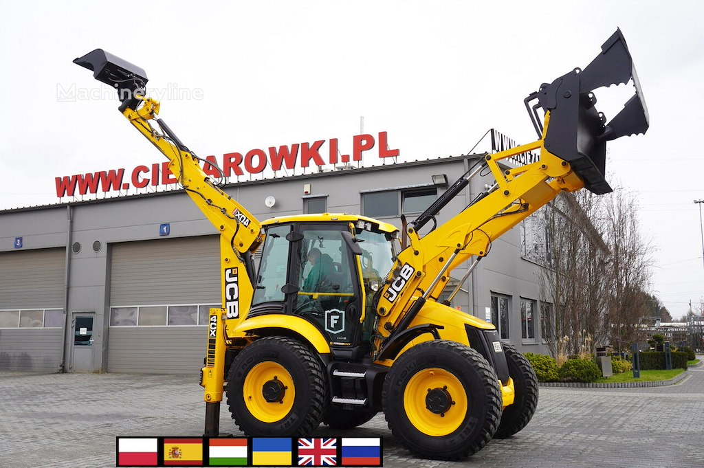 JCB 4CX PRO / 3800 MTH! / 2022 / joysticks / 4 units bager-utovarivač