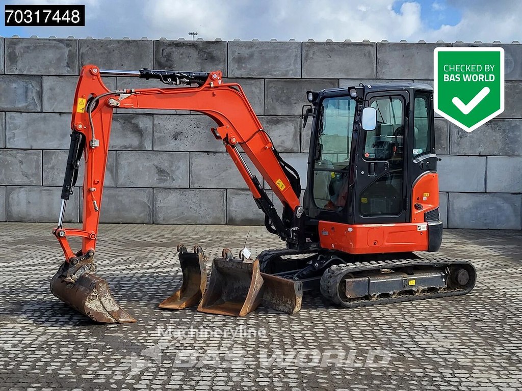 Kubota U36-4 3 Buckets mini bager