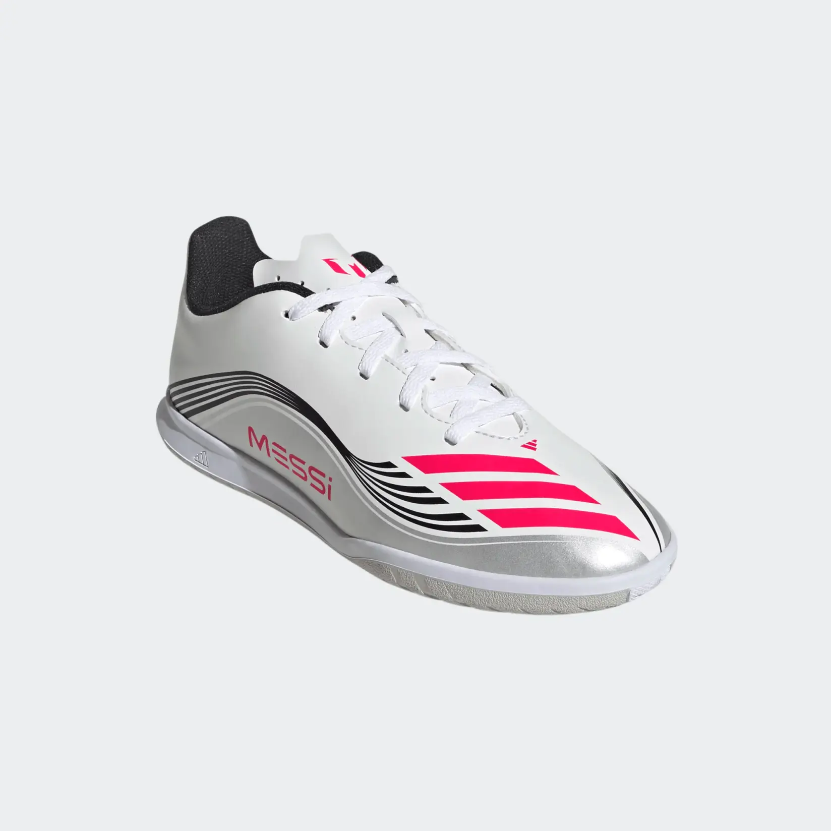 Adidas Patike za fudbal za dečake F50 Messi Club In J, JP7452, Bele