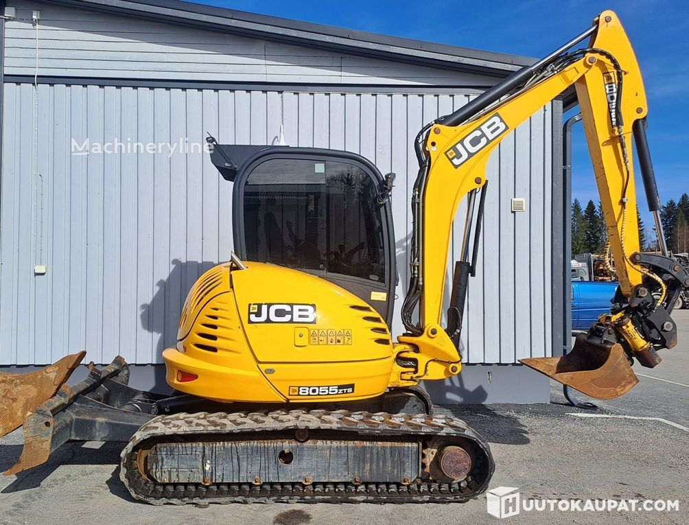 Prodaje se JCB 8055ZTS, 2014, low hours, Mänttä-Vilppula mini bager na aukciji