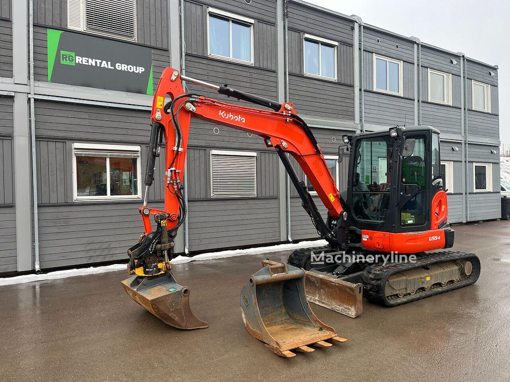 Kubota U55-4 midi bager