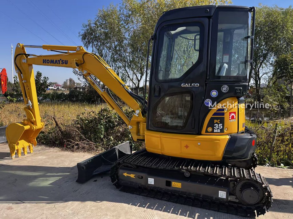Komatsu PC35MR mini bager
