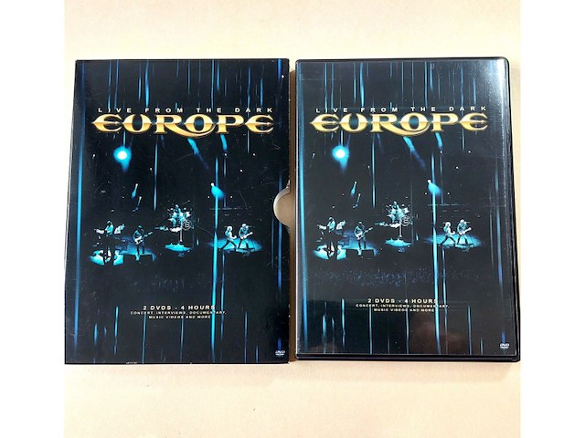 Europe - Live From The Dark (2xDVD)