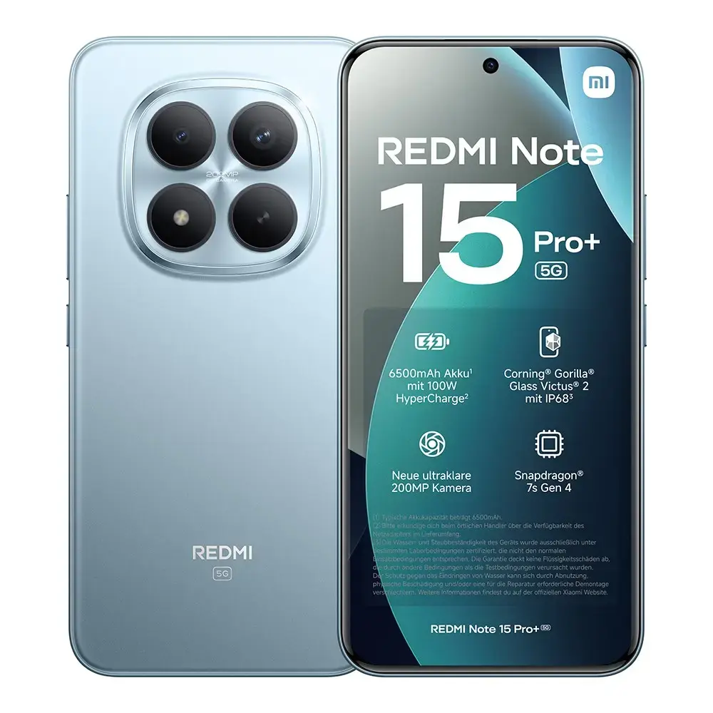 Xiaomi Mobilni telefon Redmi Note 15 Pro+ 5G, 8/256 GB, Plavi