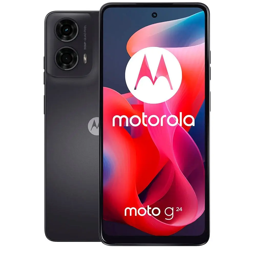 Motorola Refabrikovani mobilni telefon G24 4G, 6.56", 1612 x 720, 90 Hz, 50 MP, 8 MP, 4/128GB, Sivi