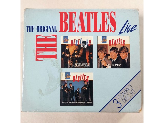 The Beatles - Live (3xCD, Box Set)