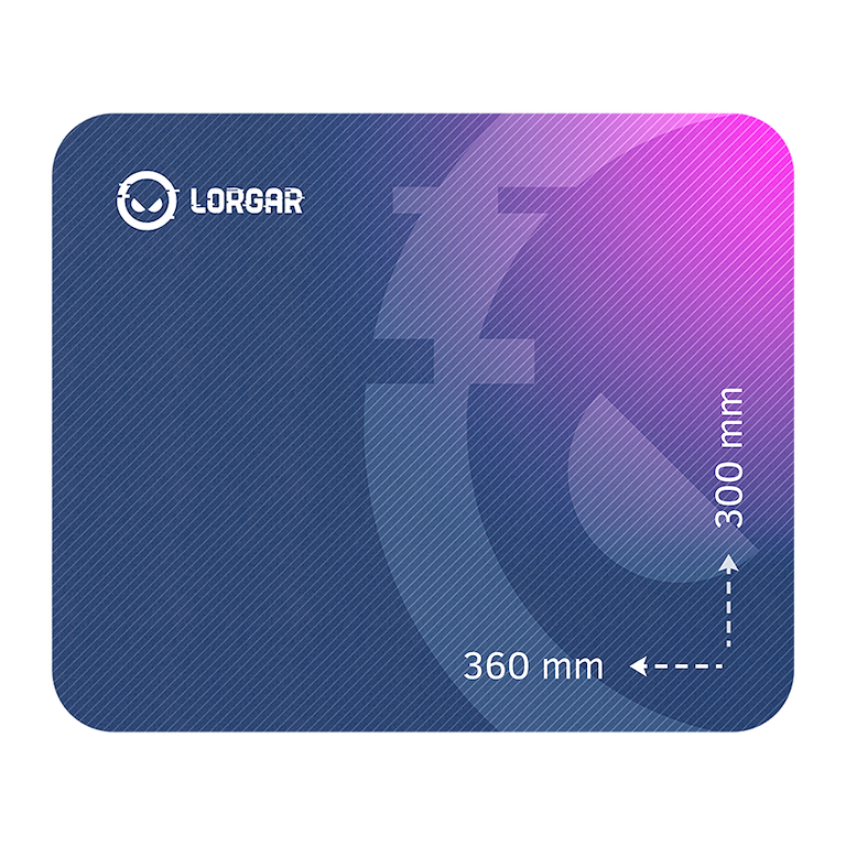 LORGAR MAIN 133, GAMING MOUSE PAD