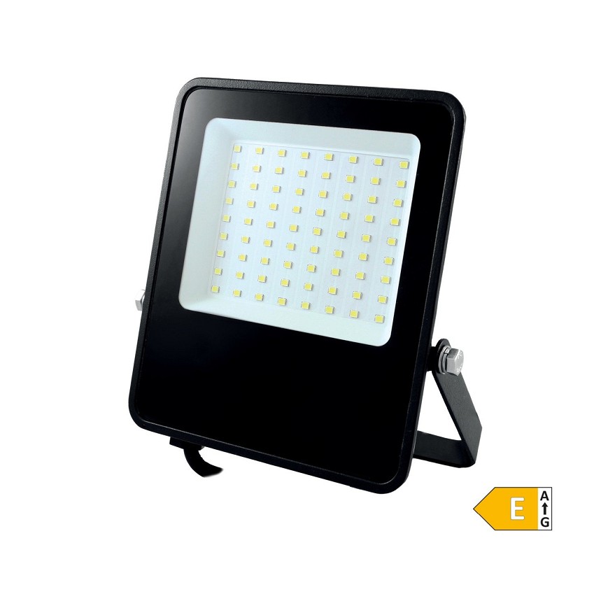 LED reflektor 12-24V DC 50W 6000lm 6500K IP65 crni