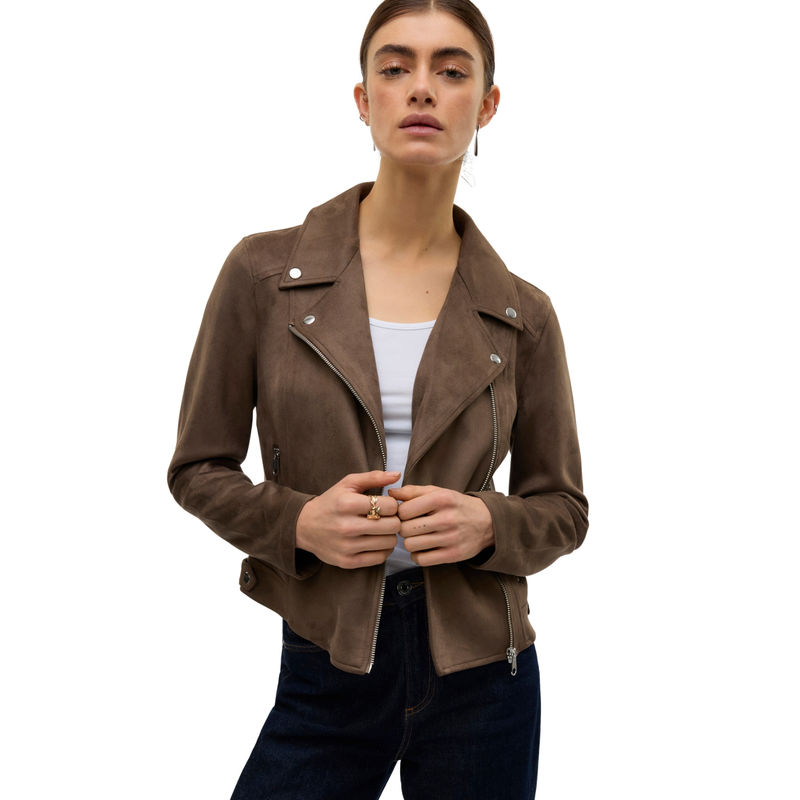 Ženska jakna Vero Moda Jose short faux suede jacket