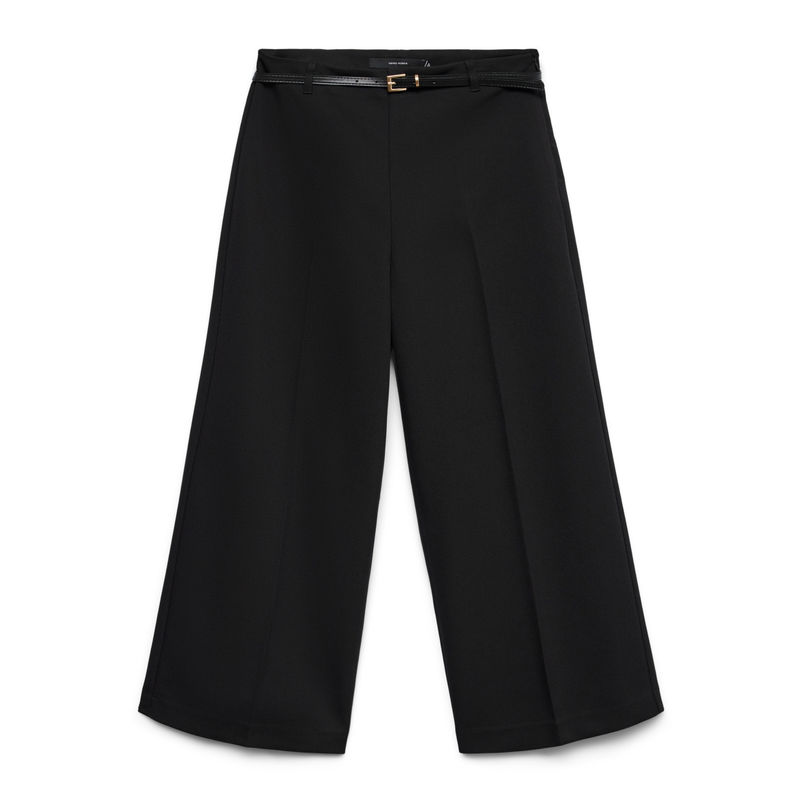 Ženske pantalone Vero Moda Elma wide culotte belt pant